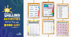 30 Spelling Activities for ANY List of Words – Education to the Core